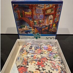 Buffalo Games | Games | Buffalo Games Days To Remember Quilt Shop 50 ...